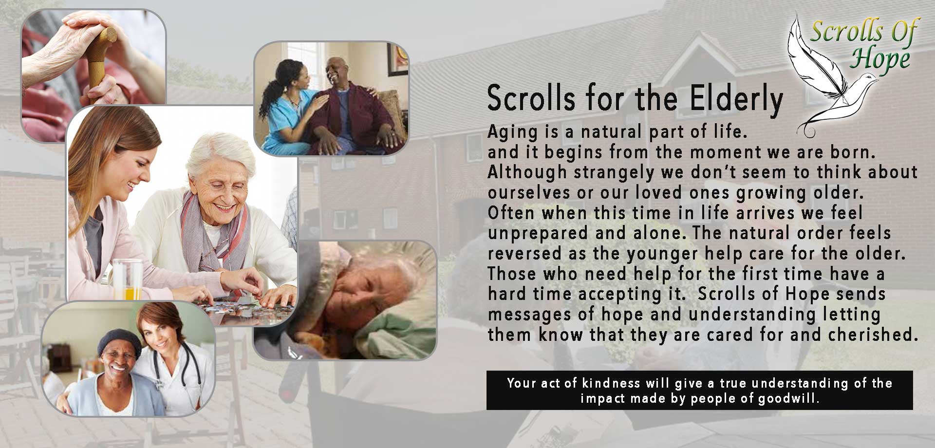 Scrolls of Hope for Elderly